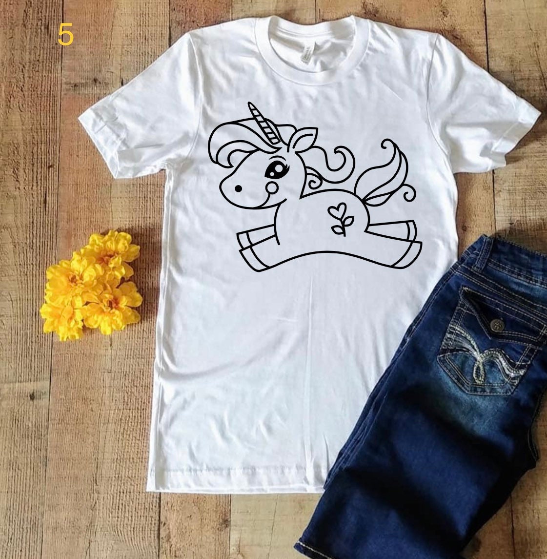 Coloring Shirt for Kids With a Variety of Designs. Explore Now! - Etsy