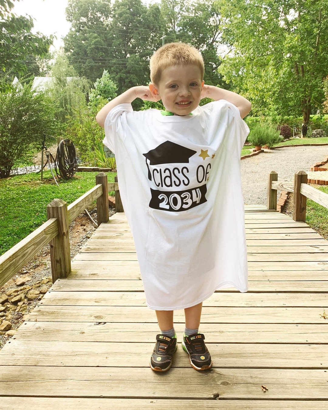 Class of Handprint Memory Shirt - Etsy