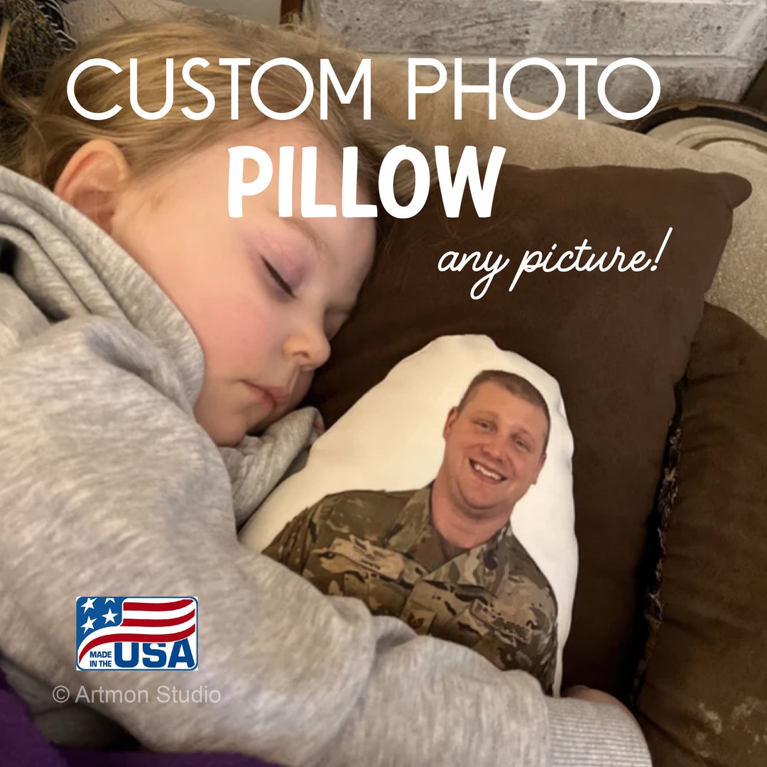 My Hero Stuffed Doll Deployment, Army, Navy, Military, Photo Pillow ...
