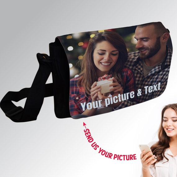 Custom Photo Shoulder Bag Custom Photo Bag Personalized Bag | Etsy