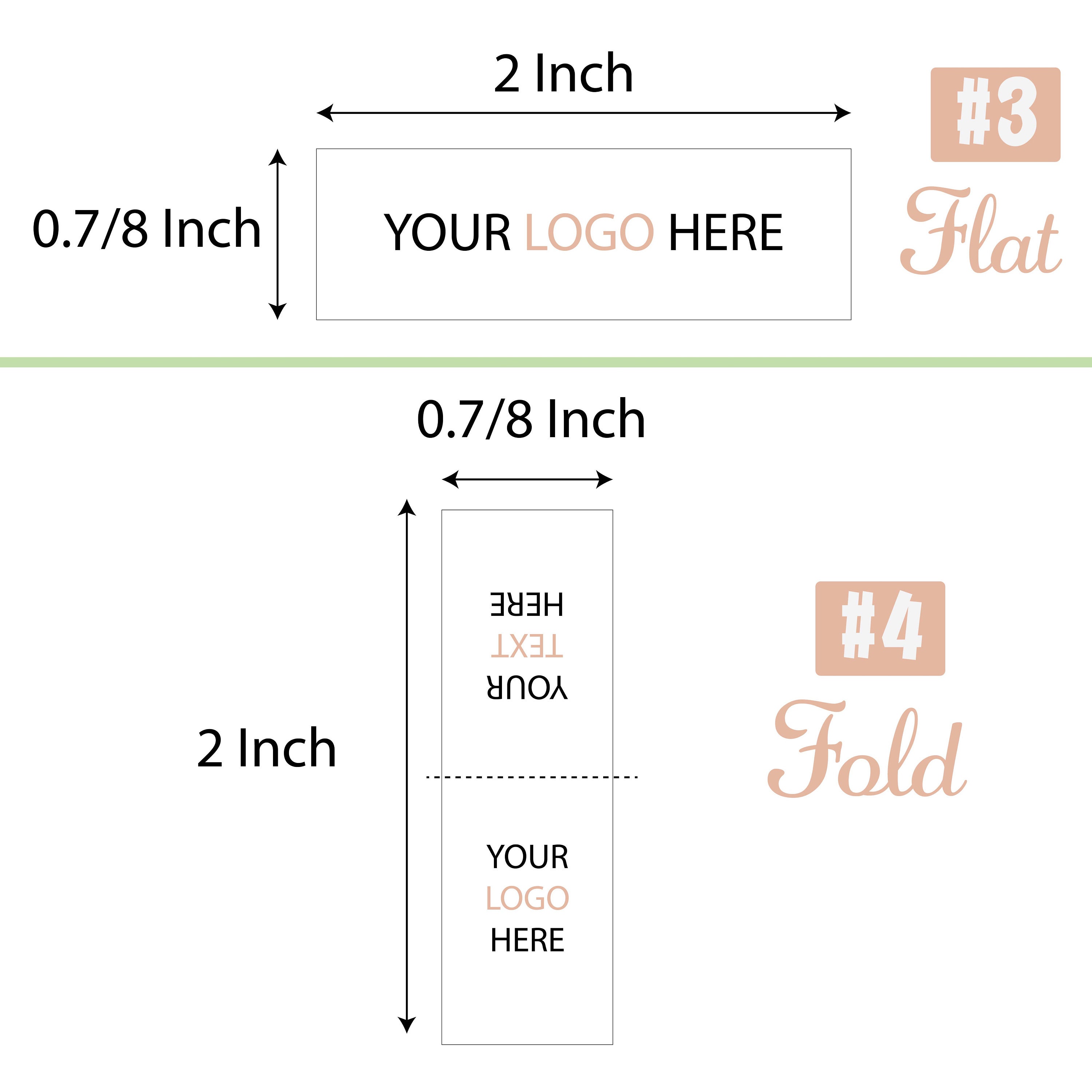 Personalized Ribbon Label Ribbon Labels Sewing Labels | Etsy