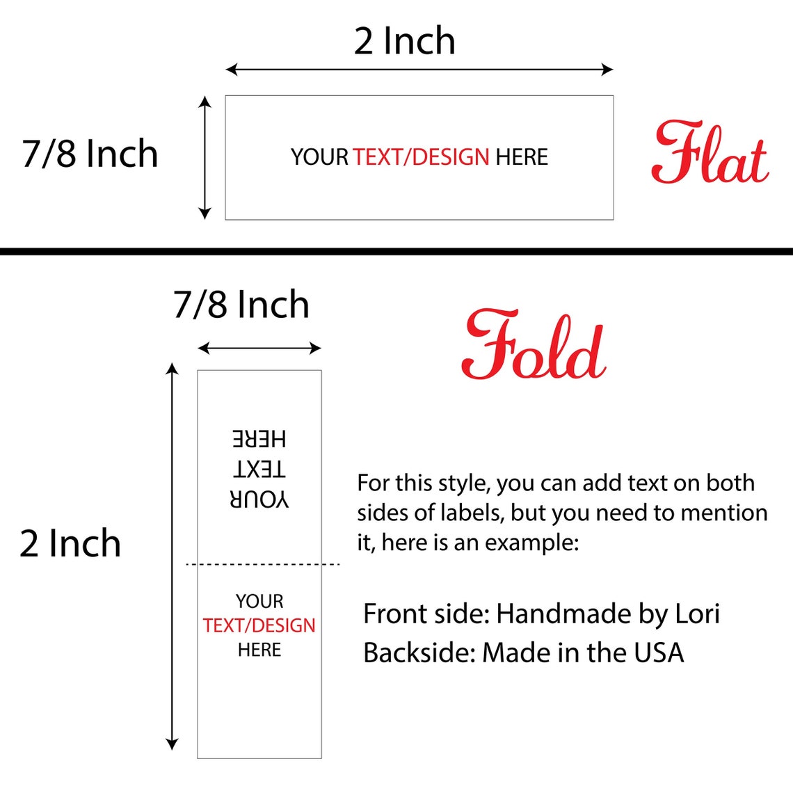 Personalized Ribbon Label | Ribbon Labels | Sewing Labels | Knitting ...