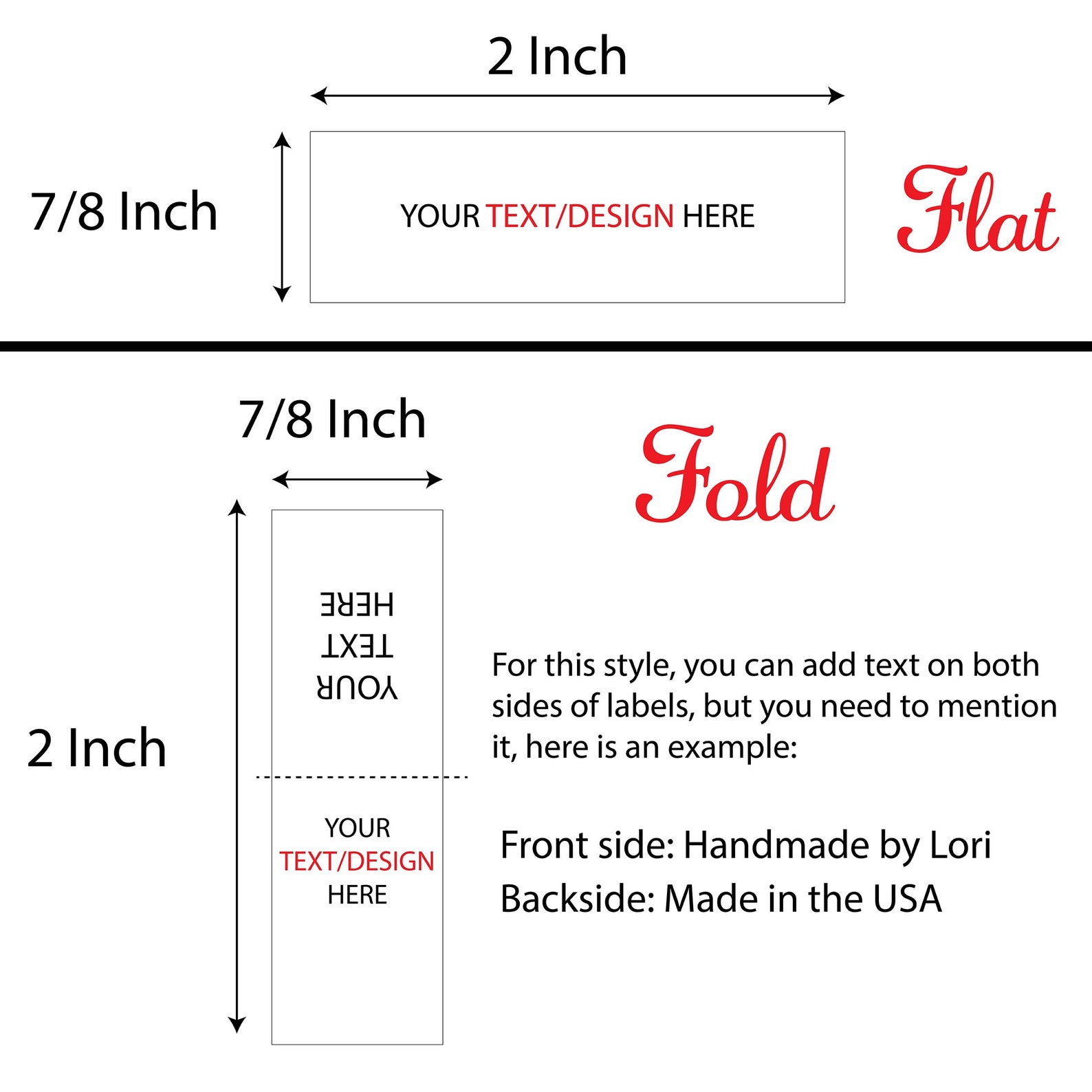 Personalized Ribbon Label | Ribbon Labels | Sewing Labels | Knitting ...