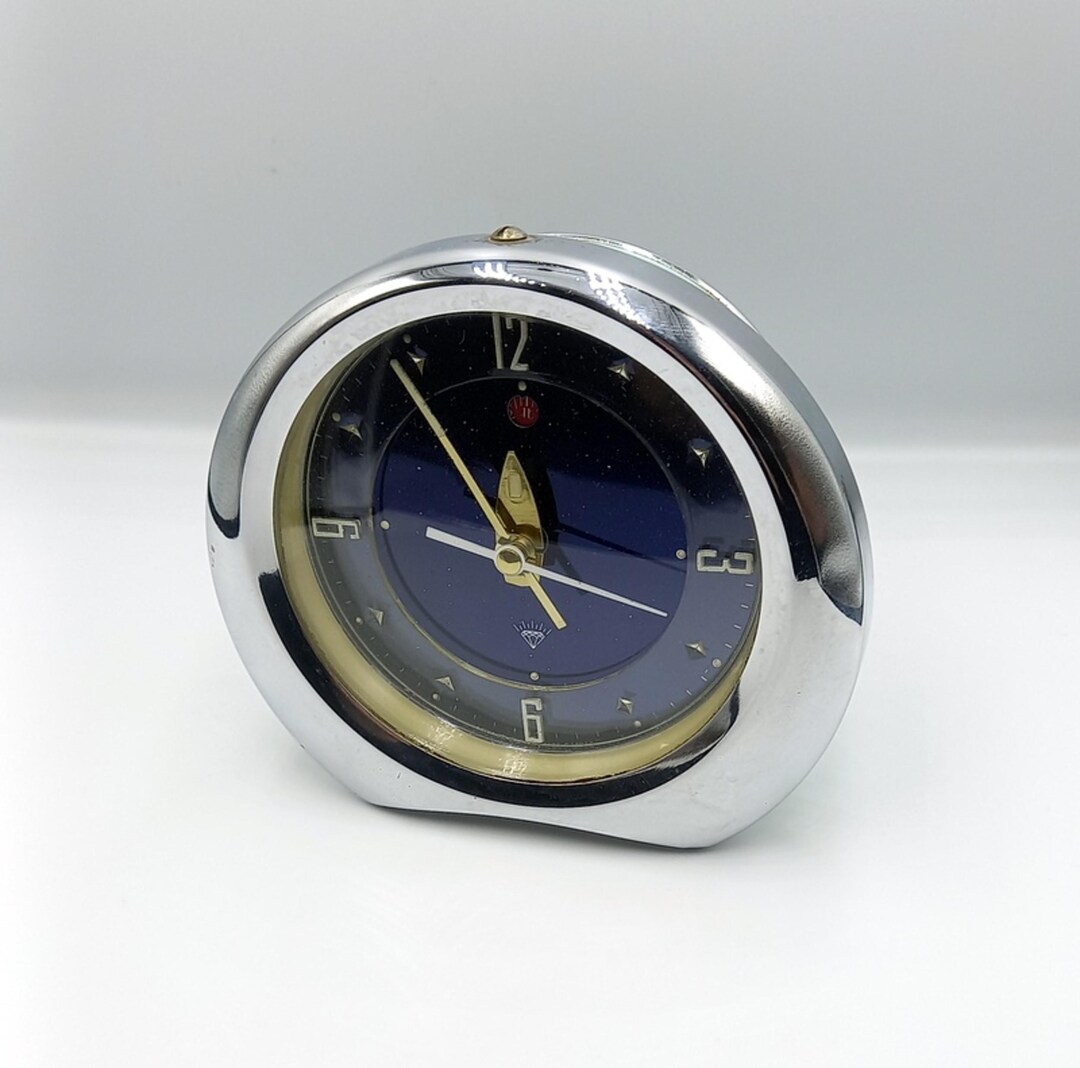Vintage Diamond Table Mechanical Clock, Shanghai Vintage Clock - Etsy