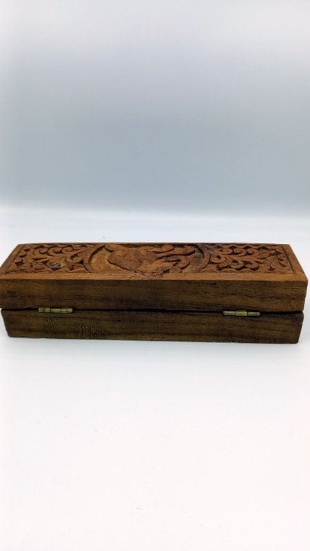 Vintage Scale in Wooden Curved Box With 7 Scale Weights - Etsy