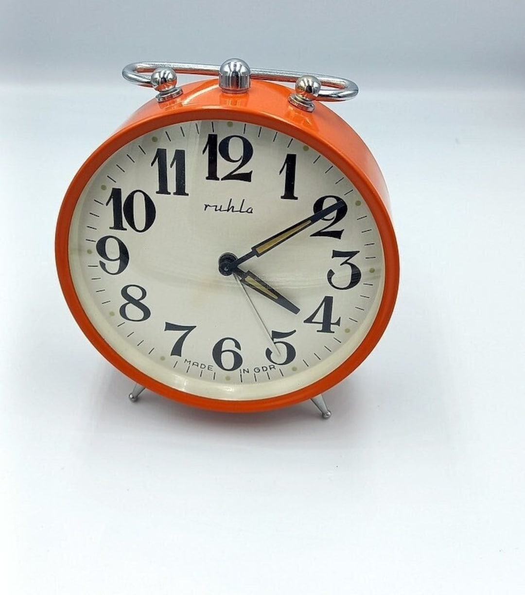 Vintage Alarm Clock, Ruhla Alarm Clock, Table Alarm Clock, Retro Alarm ...
