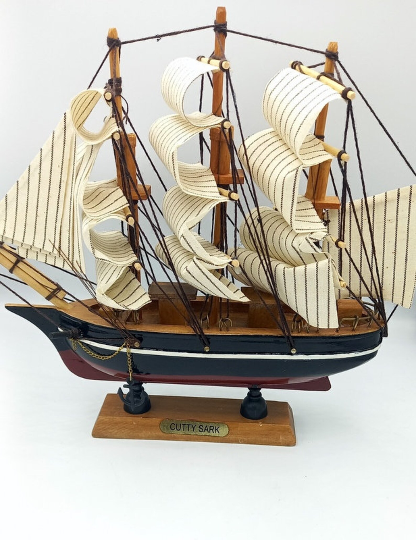Cutty Sark Wooden Boat for Table Decoration - Etsy