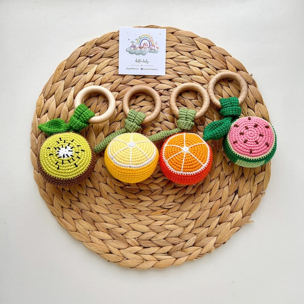 Lemon Baby Toy - Etsy