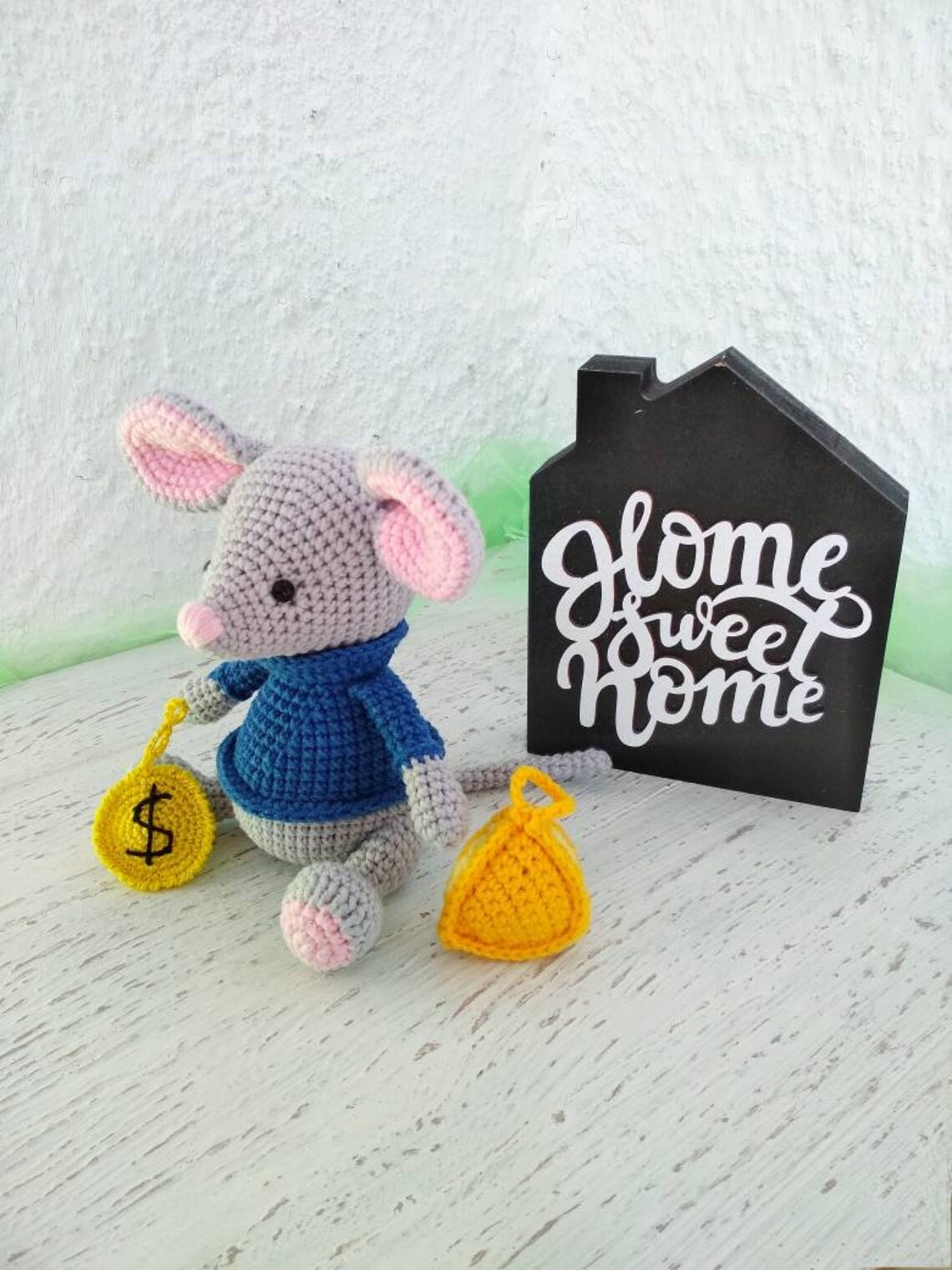 Personalization Crochet mouse toy Crochet mouse stuffed | Etsy