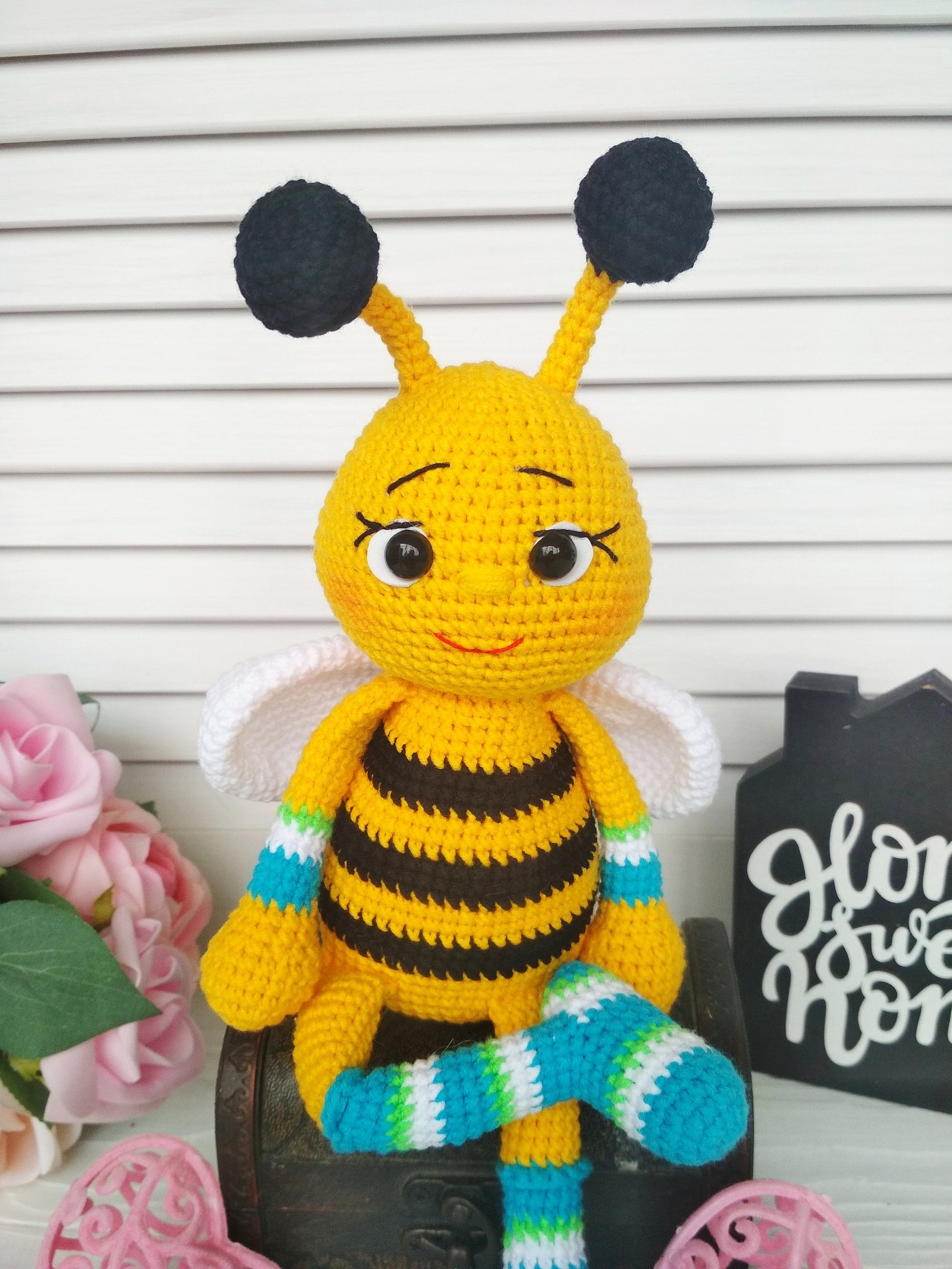 Crochet Baby Bumble Bee Cute Bee Toy Mommy to Bee Baby Shower | Etsy