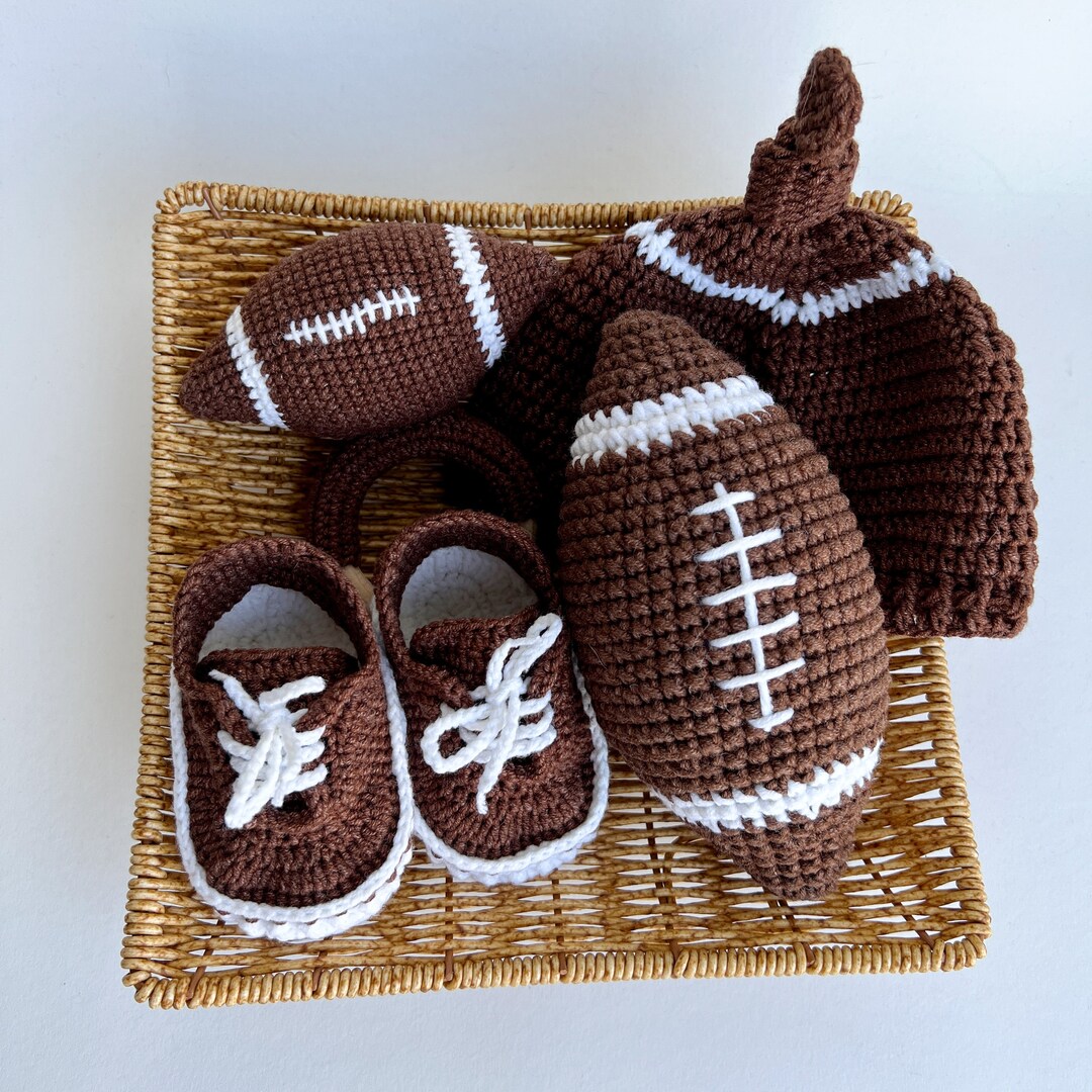Baby Boy Rugby Gift Set for Football Baby Shower, Baby Rattle Rugby ...