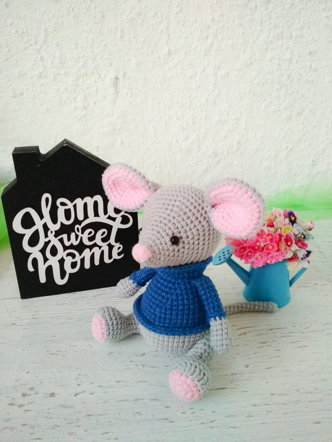 Personalization Crochet mouse toy Crochet mouse stuffed | Etsy