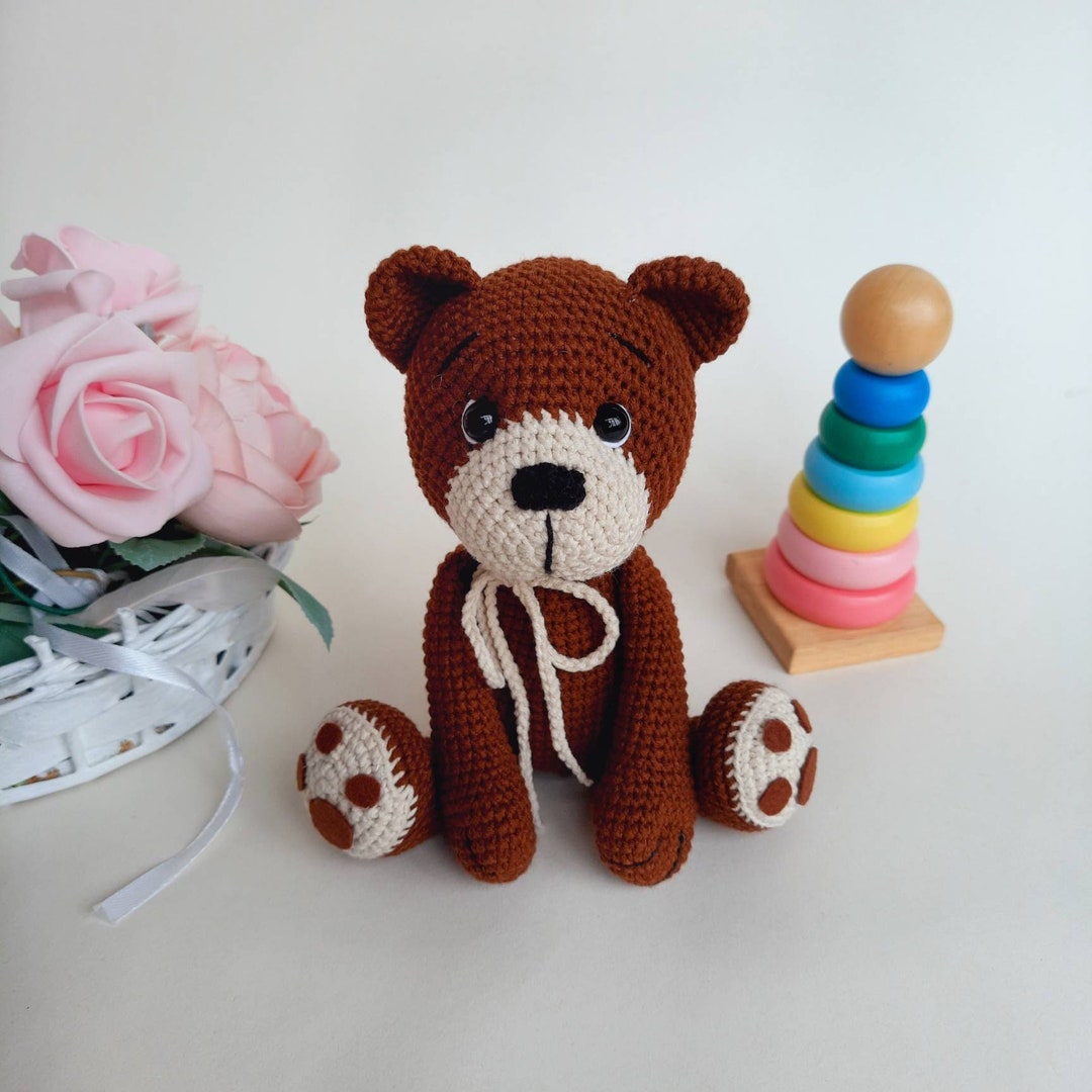 Personalized Bear Baby Boy Girl Brown Teddy Bear Gift, Pregnancy Baby ...
