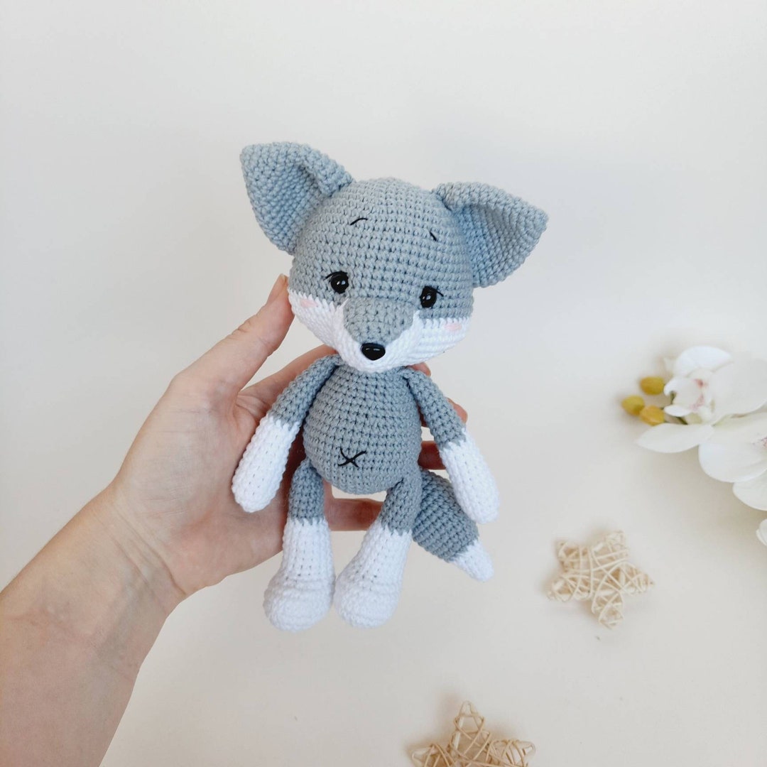 Personalization Wolf Baby Boy Gift, Wolf Animal Baby Stuff Gender ...