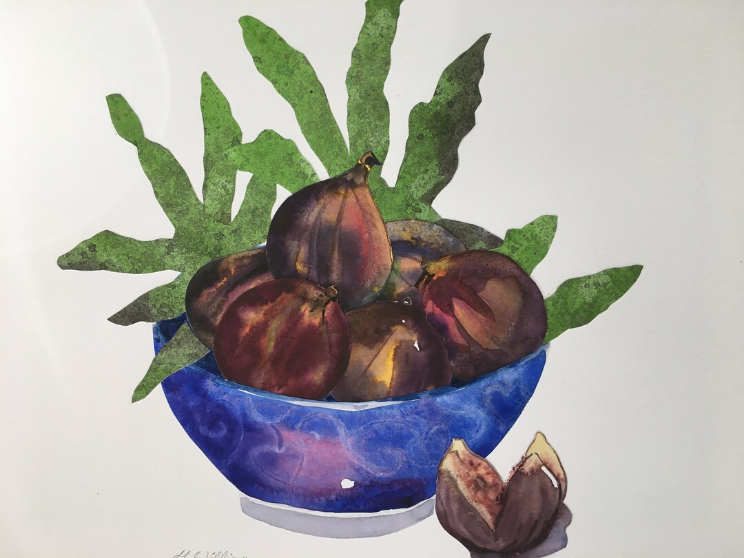 Figs Original Collage - Etsy