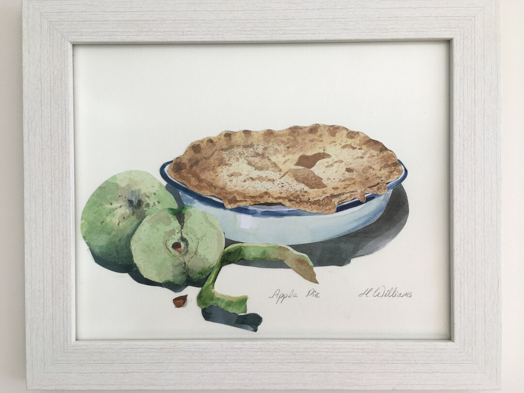 Original Framed Kitchen Collage - Etsy