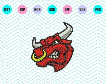 Angry bull | Etsy