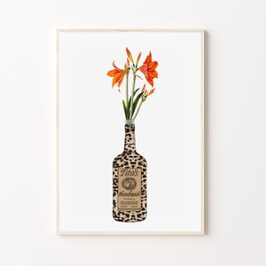 Tito's Print | Titos Vodka Wall Art | Bar Cart Decor | Drinks Trolley ...