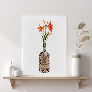 Tito's Print | Titos Vodka Wall Art | Bar Cart Decor | Drinks Trolley ...