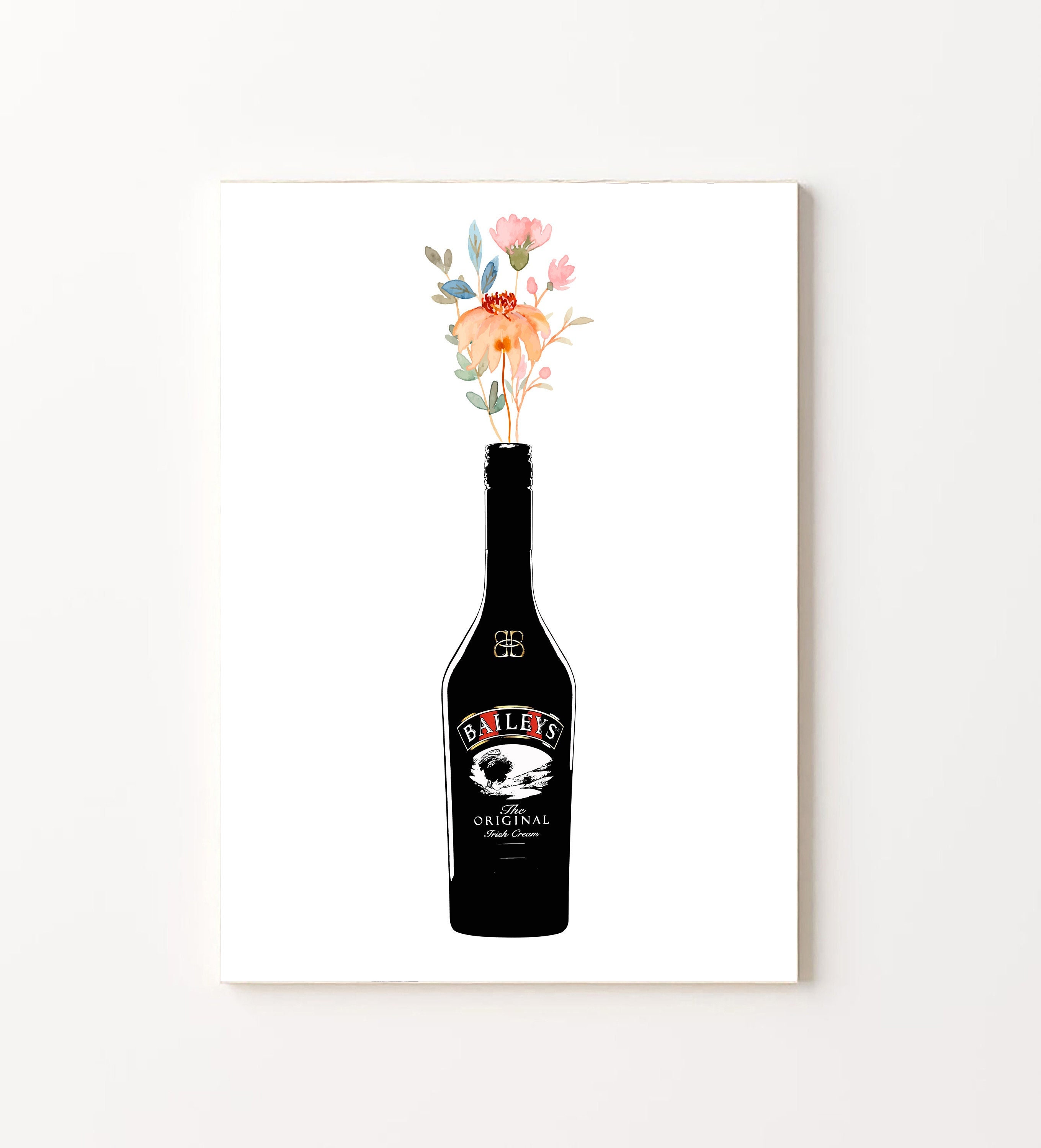Baileys Print Irish Liquor Art Bar Wall Art Baileys - Etsy