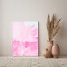 Light Pink Abstract Wall Art Pink Painting Pink Art Print - Etsy