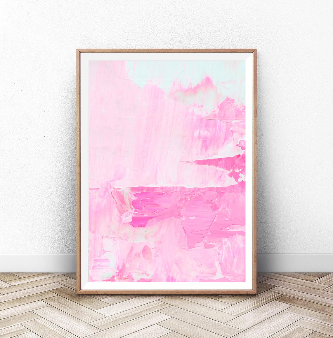 Hot Pink Wall Art Set of 3 Prints Set of 3 Pink Prints - Etsy
