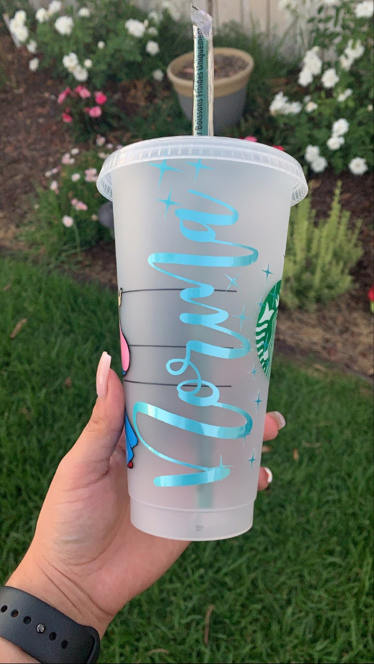 Fairy Godmother Starbucks Reusable Cup customizable - Etsy