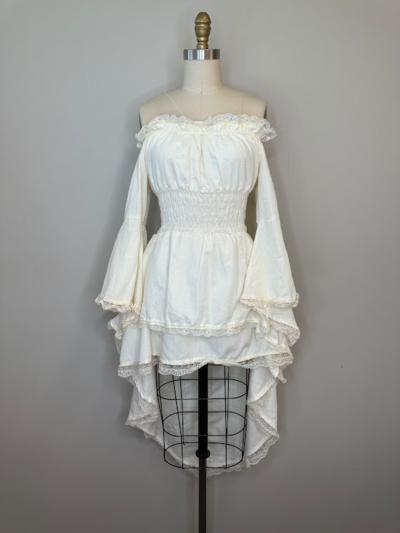 Medieval Cream Romantic Dress - Gem