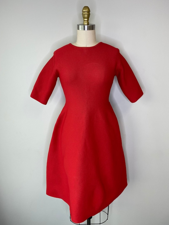 vintage red dress fit - Gem