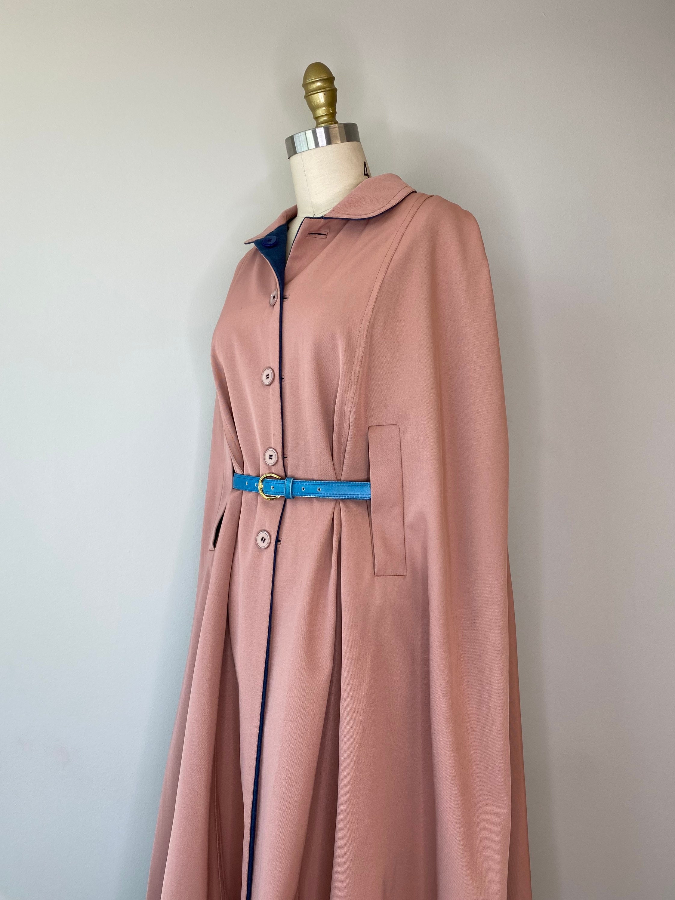 Reversible Wool Cape - Etsy