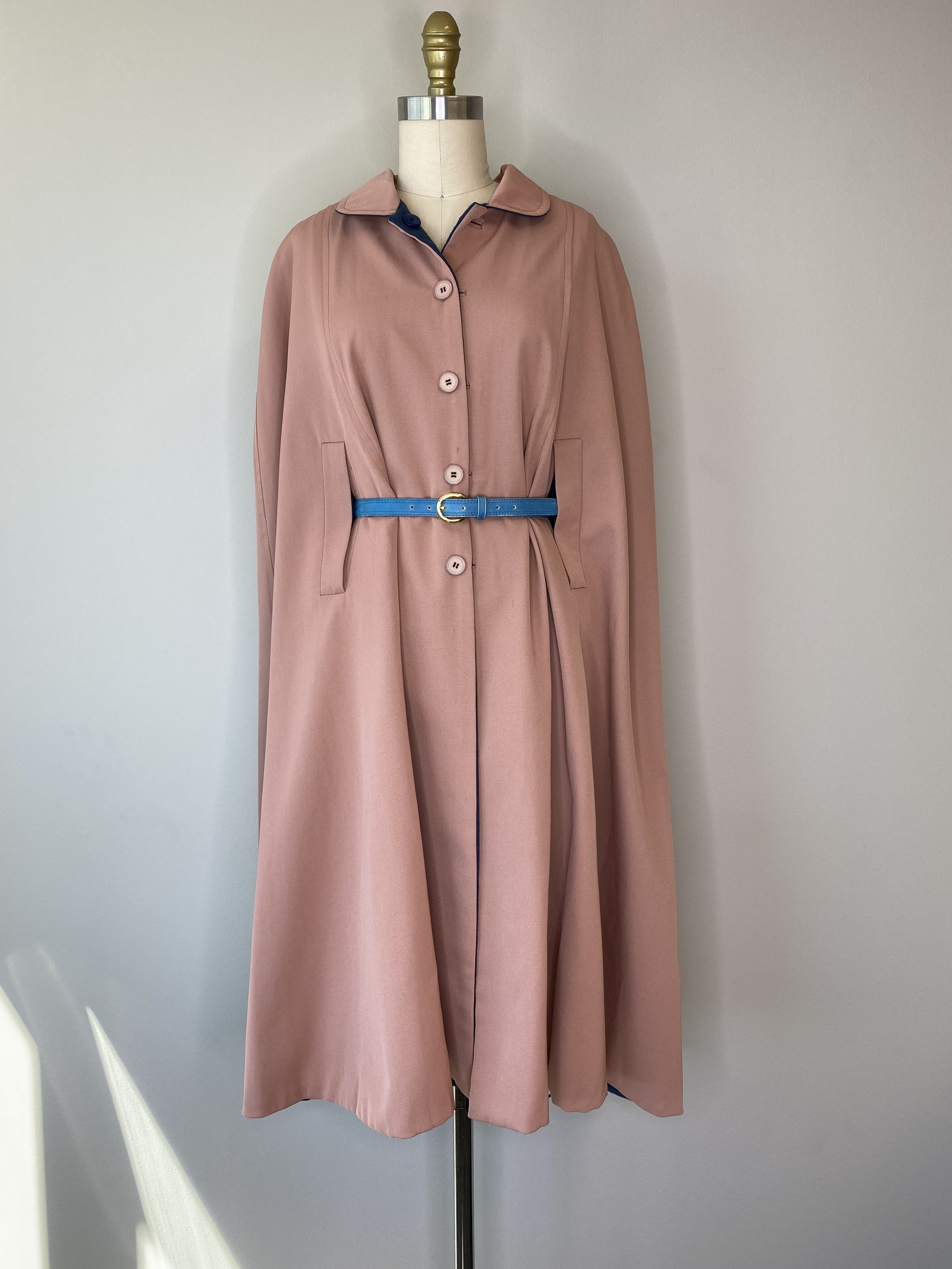 Reversible Wool Cape - Etsy
