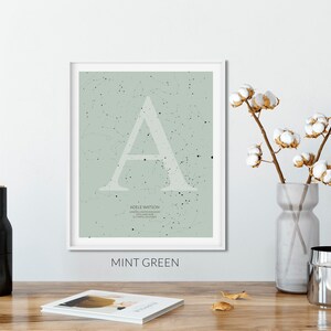Memorial Star Map Sympathy Gift With Monogram, 20x16in, Loss of Father ...
