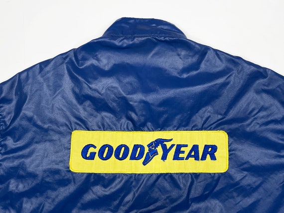 Vintage Goodyear Racing Jacket 70s Windbreaker NASCAR… - Gem