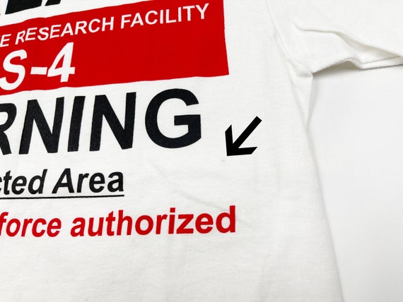 Vintage Area 51 Shirt 90s Aliens UFO Groom Lake Singl… - Gem