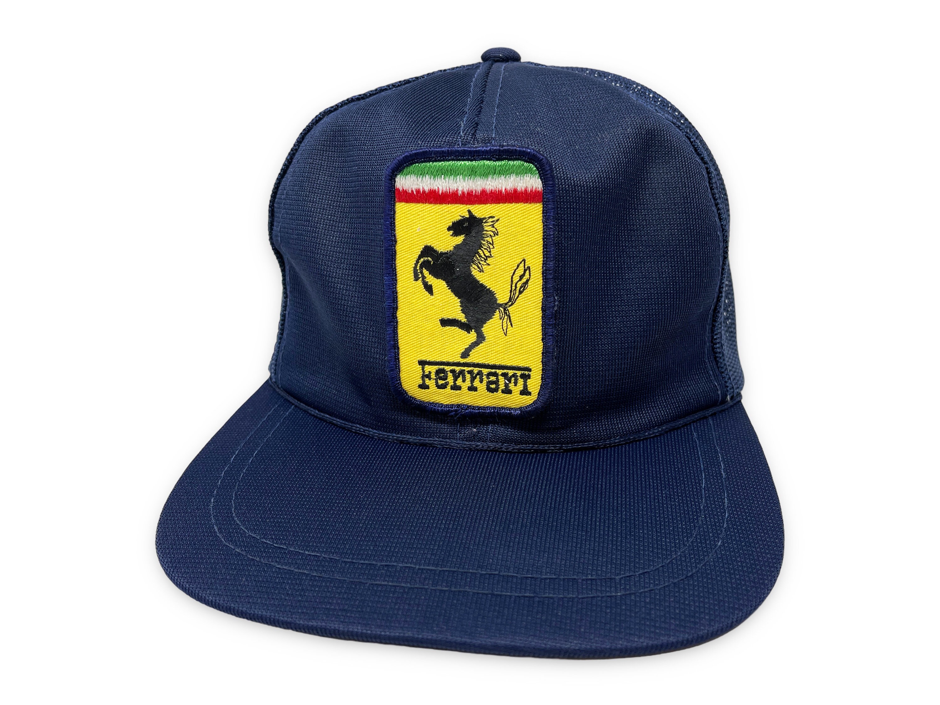 Vorteil rotierend Nadel ferrari vintage cap Snazzy Unabhängig Apropos