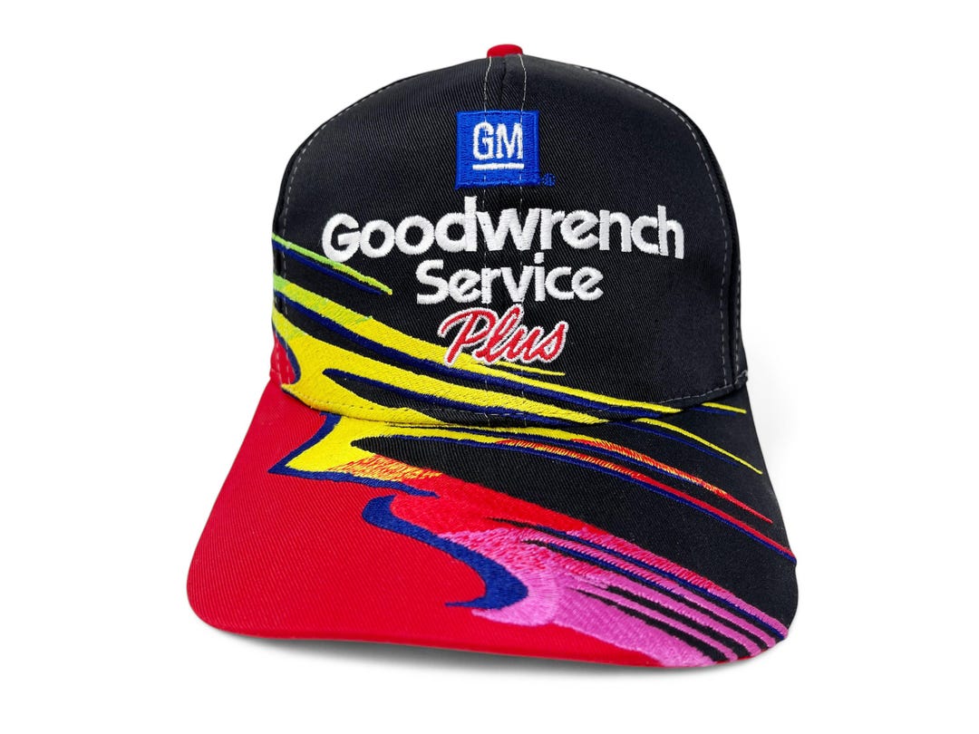 Vintage Peter Max NASCAR Hat Dale Earnhardt Sr 90s 00s Racing Snapback ...