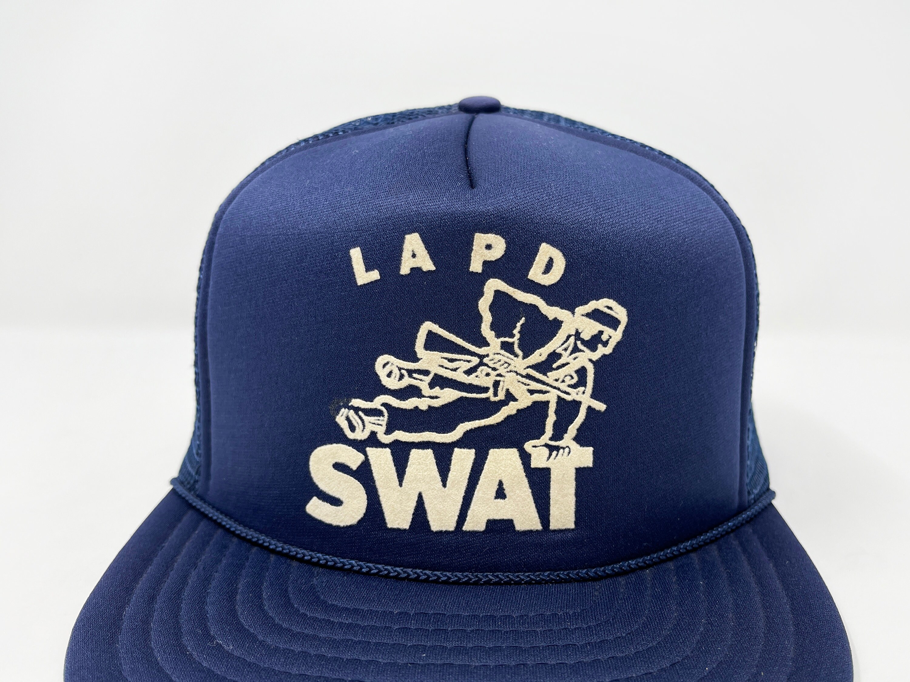 Vintage LAPD SWAT Team Trucker Hat 80s Police Snapback Cap Los - Etsy Hong Kong
