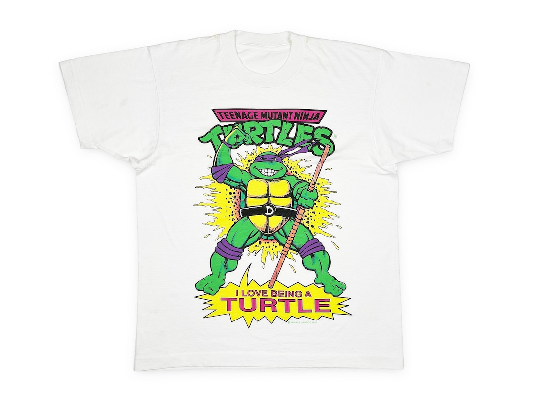 Vintage TMNT Shirt Donatello Teenage Mutant Ninja Turtles 90s 1990 V8 ...