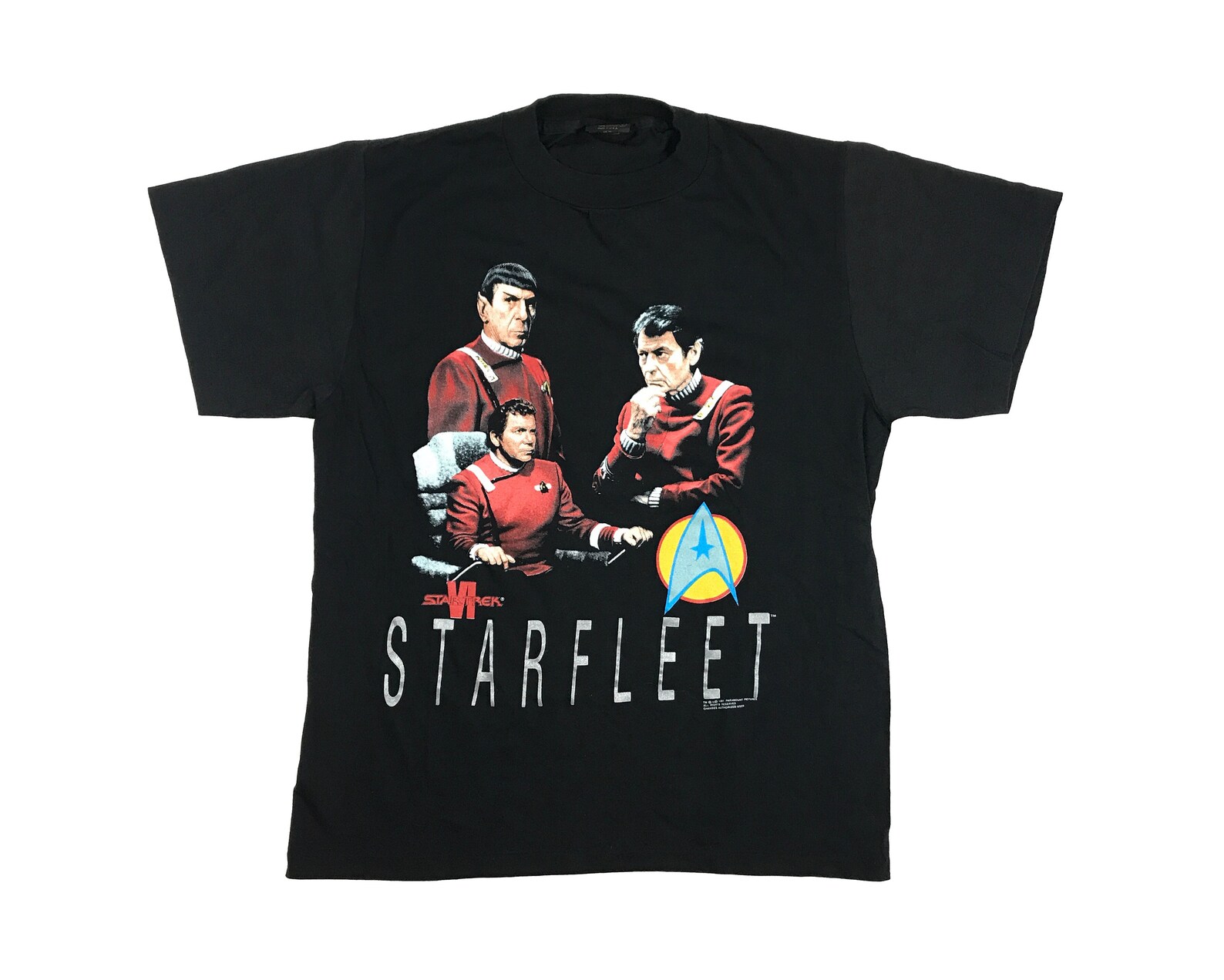 Vintage Star Trek VI Shirt Starfleet Spock 90s Klingon Changes - Etsy