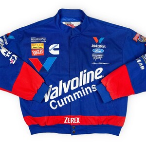 Vintage Valvoline Racing Jacket 90s NASCAR Mark Martin R4 - Etsy