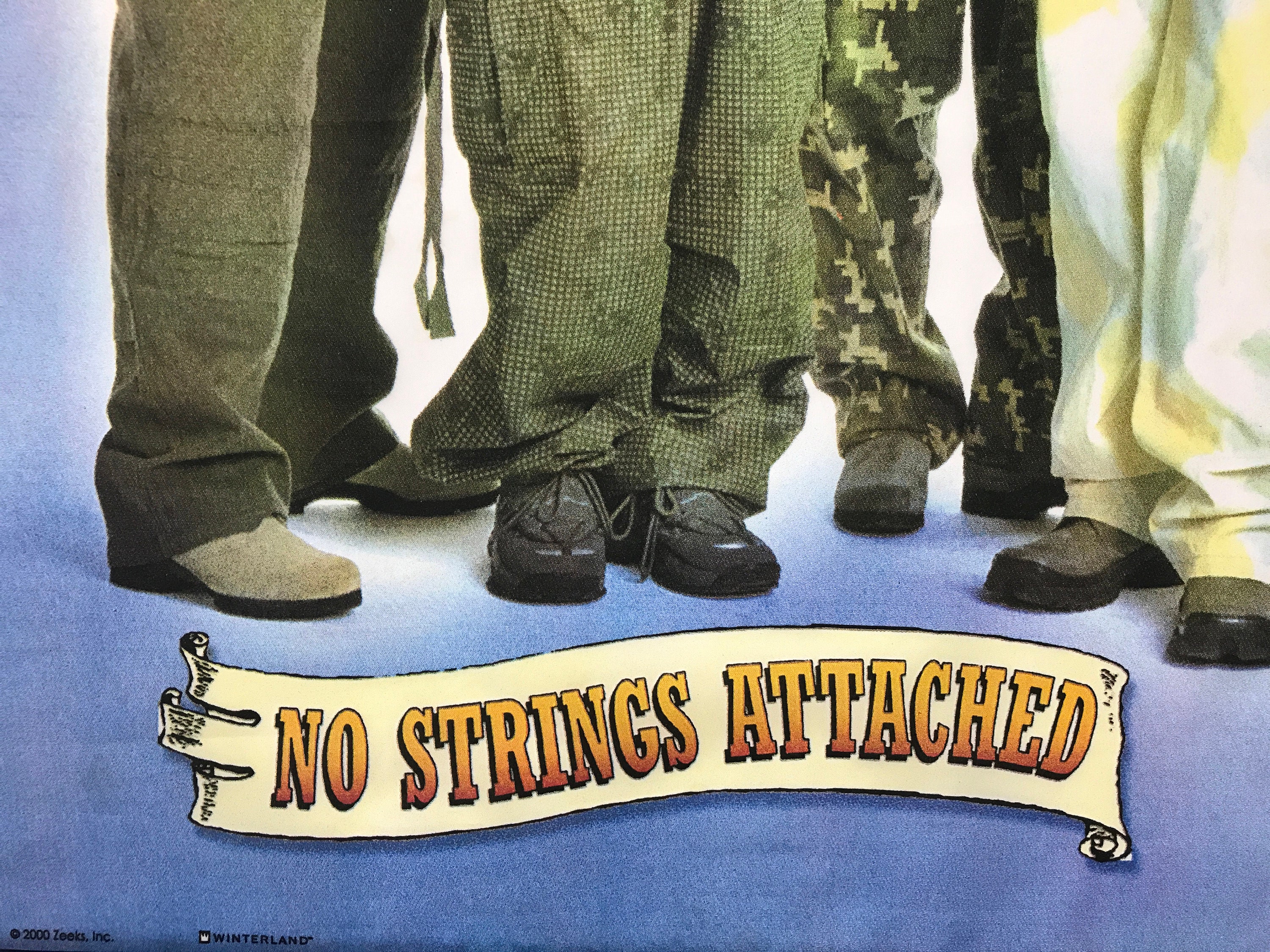 Vintage NSYNC Tapestry Wall Hanging Art 2000 No Strings - Etsy