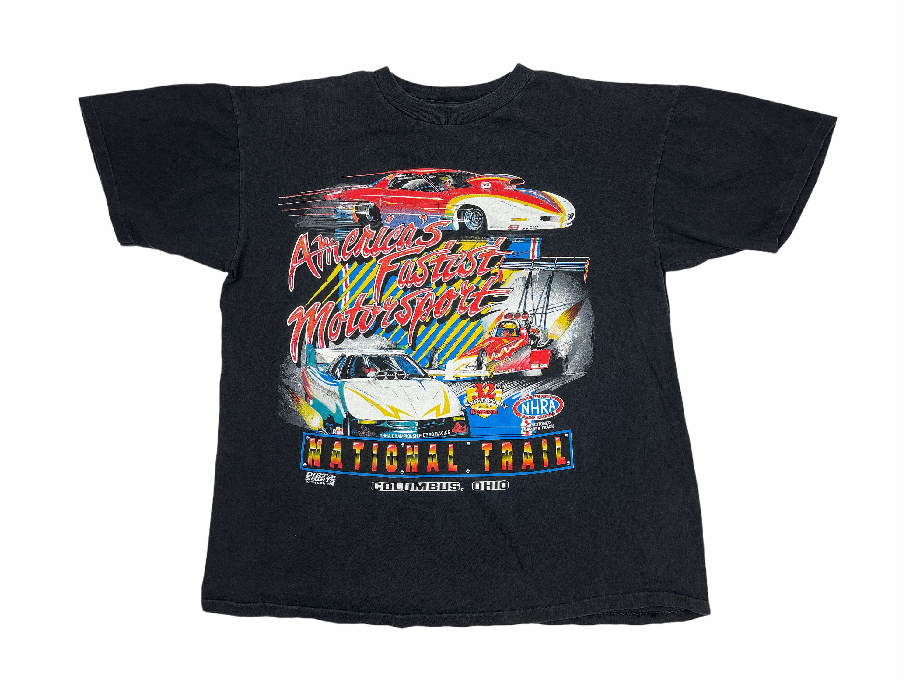 Vintage Dragrace Shirts Vintage 80s Drag Racing NHRA Winston Graphic