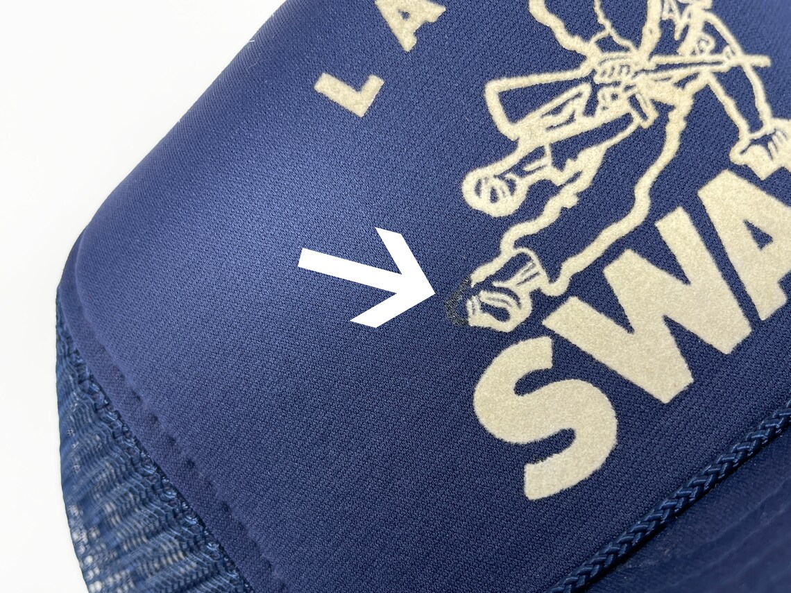 Vintage LAPD SWAT Team Trucker Hat 80s Police Snapback Cap Los - Etsy ...