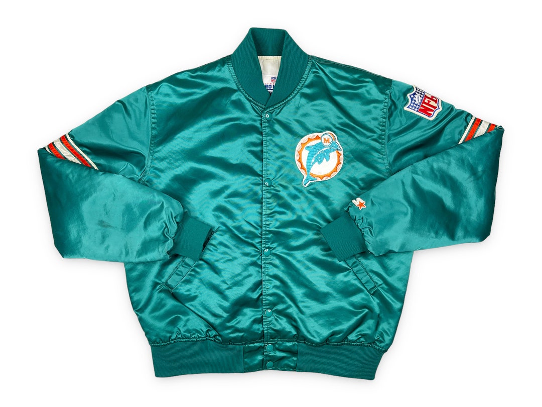 Vintage Miami Dolphins Starter Jacket 80s 90s NFL Pro Line - Etsy