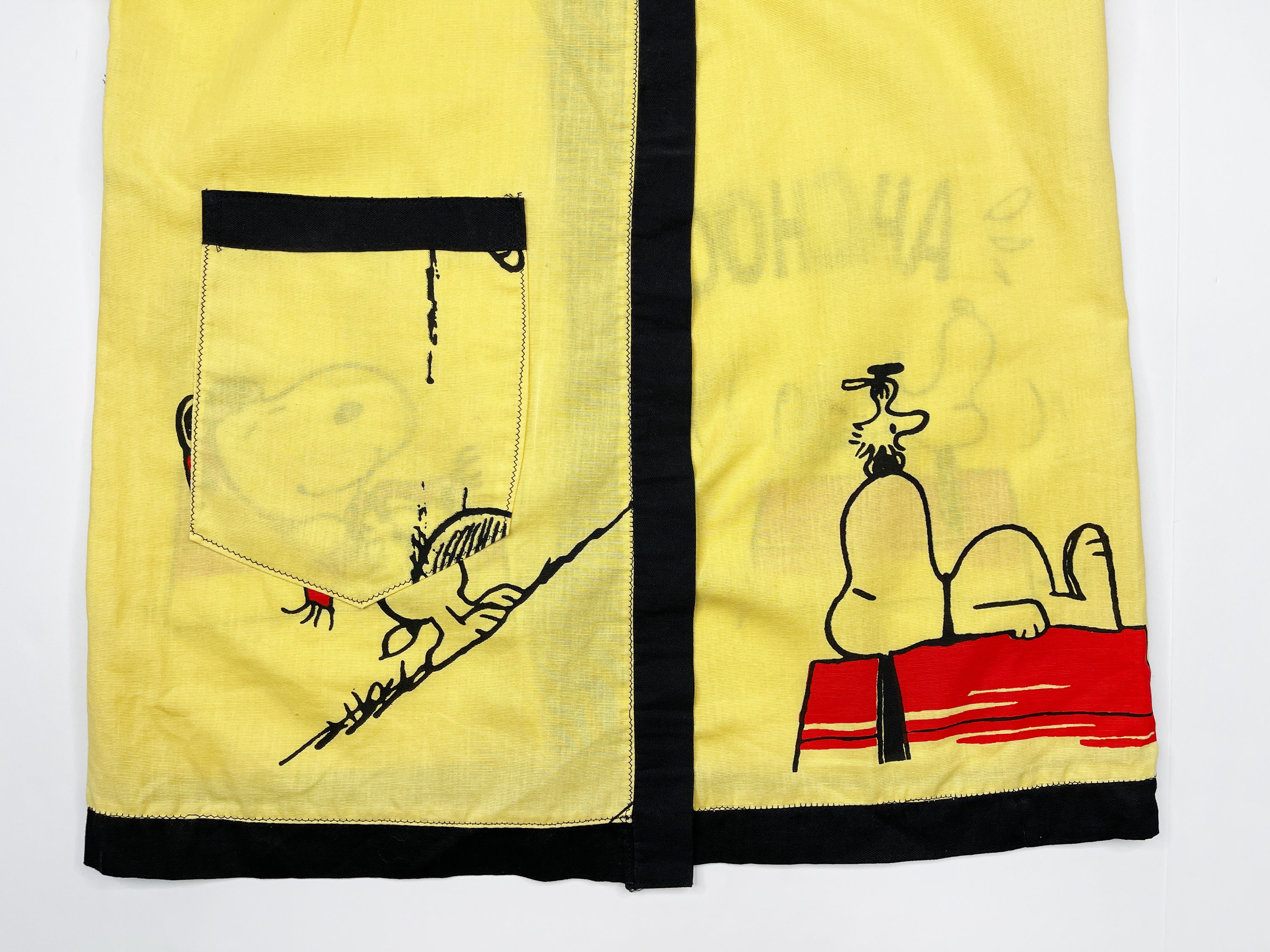 Vintage Snoopy Robe 60s 70s Charlie Brown Peanuts R01 | Etsy