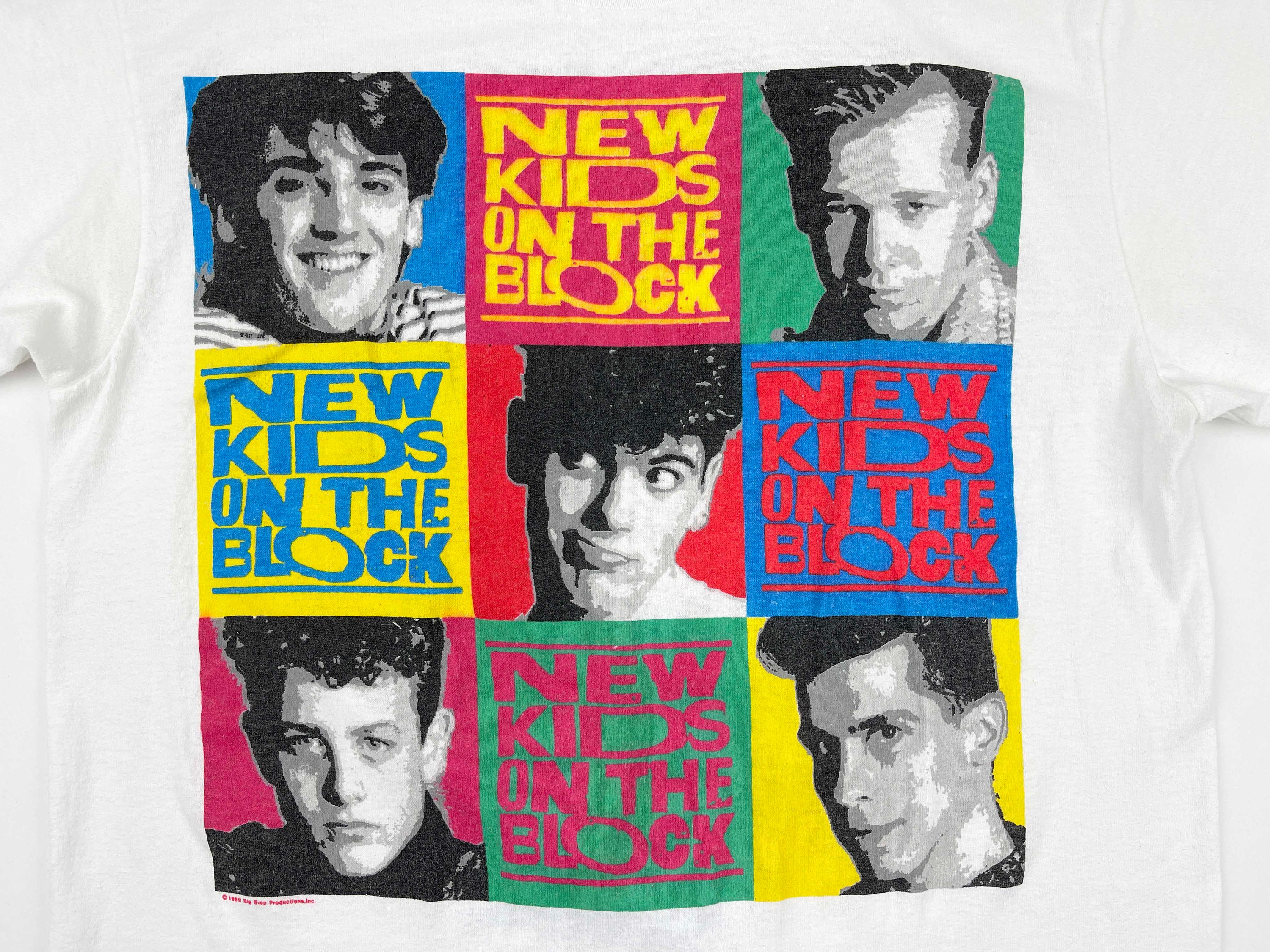 Vintage New Kids on the Block Shirt 80s NKOTB Boyband Tour 90s | Etsy