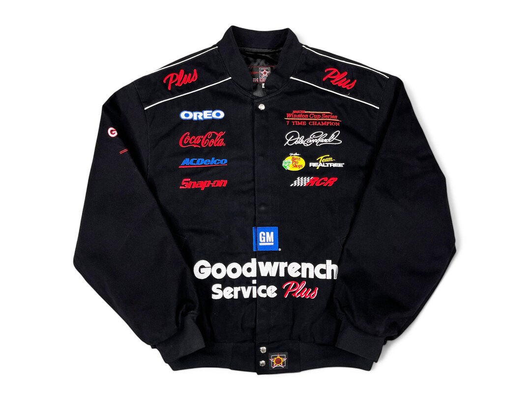 Vintage Dale Earnhardt Sr Jacket 90s NASCAR Goodwrench Racing XL R6 - Etsy