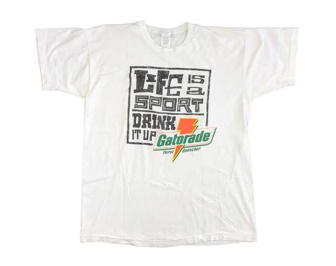 Vintage Gatorade Shirt 90s Life is A Sport Drink It up Thirst Quencher ...