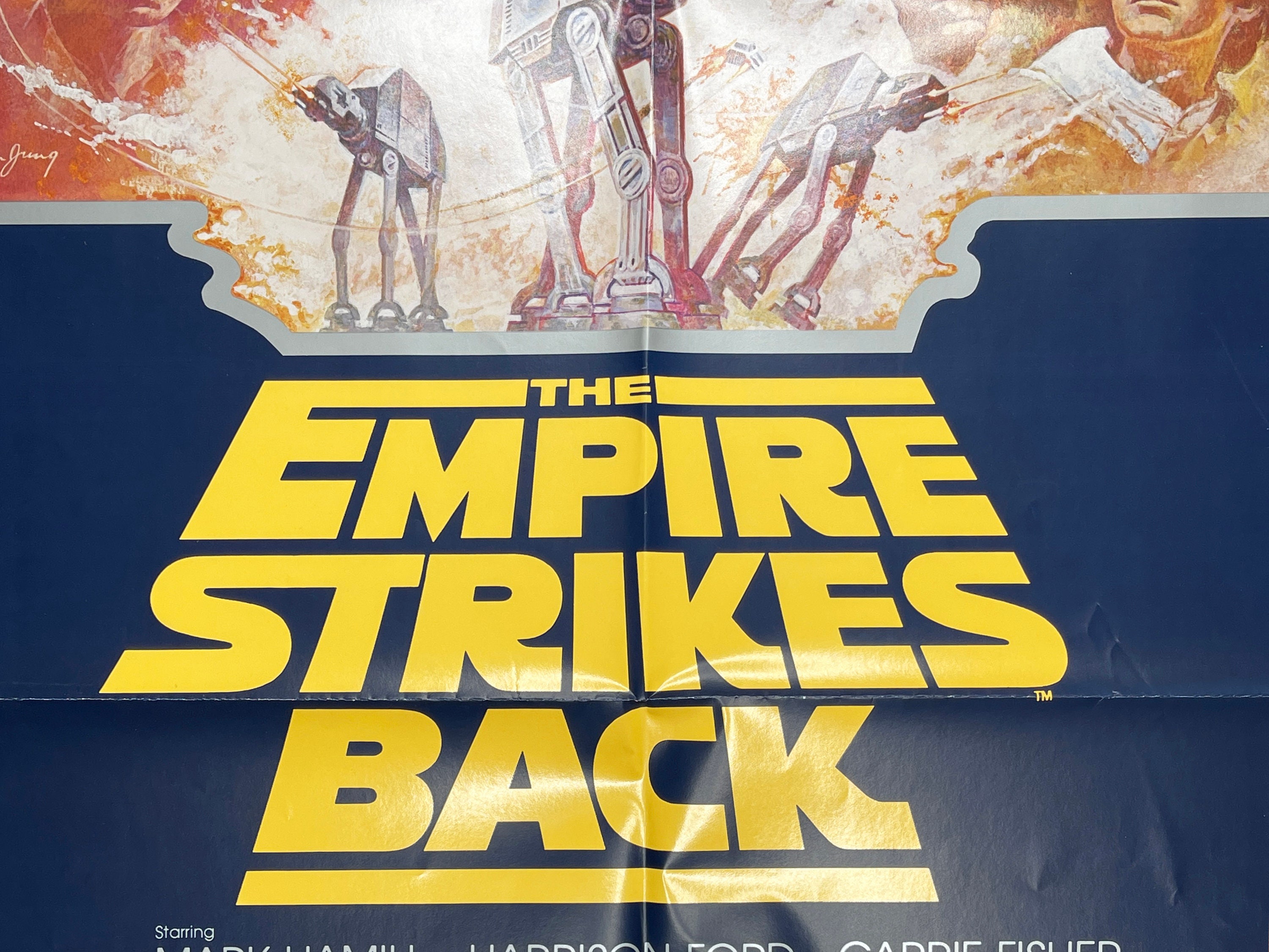 Vintage Star Wars Empire Strikes Back Poster