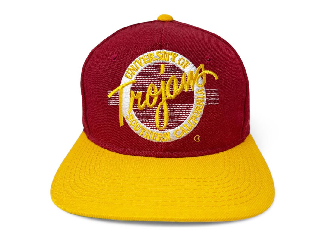 Vintage USC Trojans Hat 90s the Game Wool Fitted Cap Size 7 NOS ...